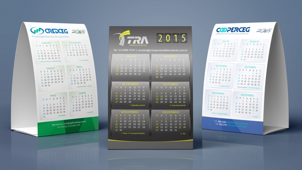 Calendários promocionais | Ideia Perfeita - Criação de logotipo ...